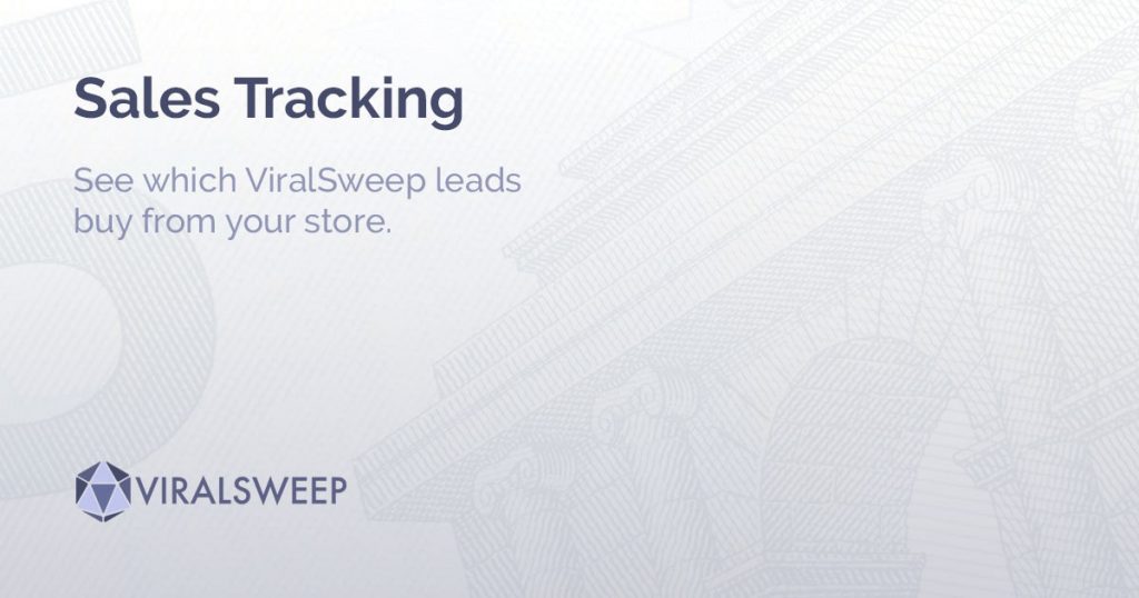 Track Sales From Your Sweepstakes and Contests - ViralSweep