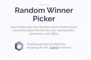 How To Pick A Random Winner On Facebook - ViralSweep