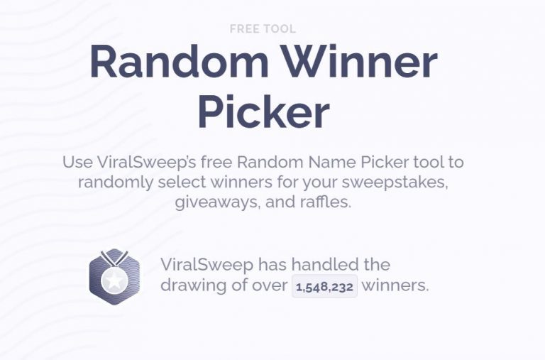 How To Pick A Random Winner On Facebook - ViralSweep