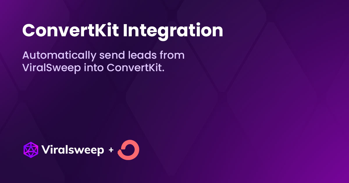 ConvertKit Integration - Viralsweep