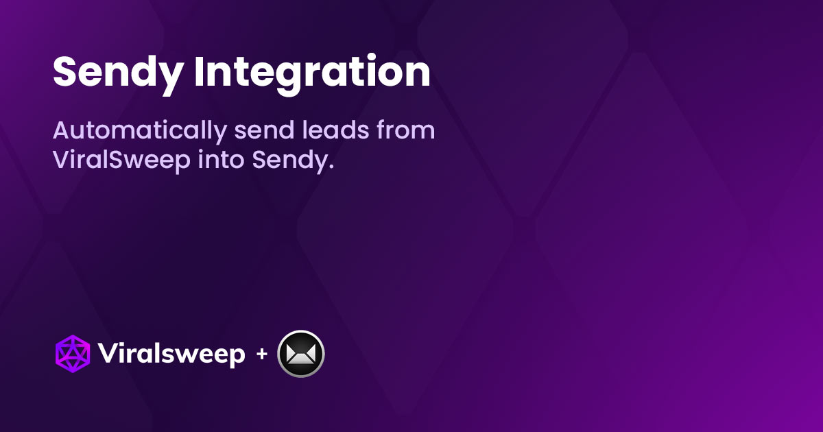 Sendy Integration - Viralsweep